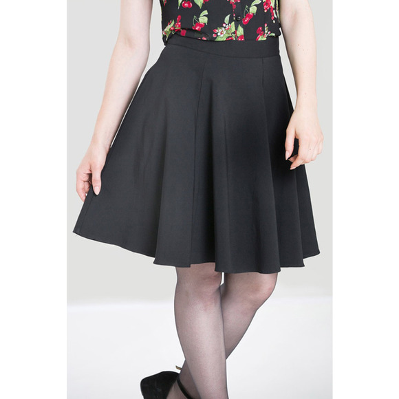 Modcloth | Skirts | Hell Bunny Gabby Skater Skirt S Retro Vintage Tumblr | Poshmark